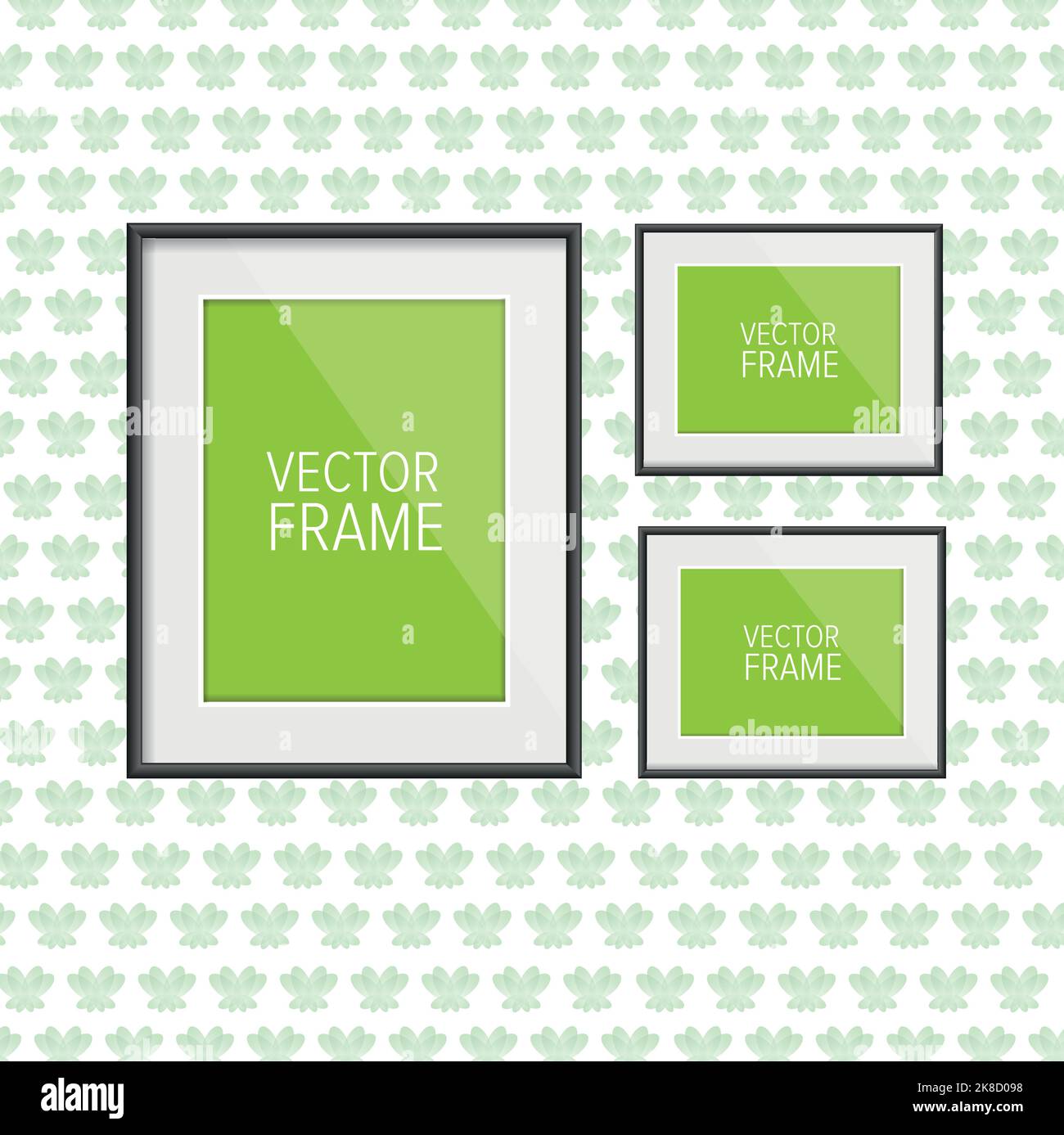 Realistic frame vector Stock Vector Image & Art - Alamy