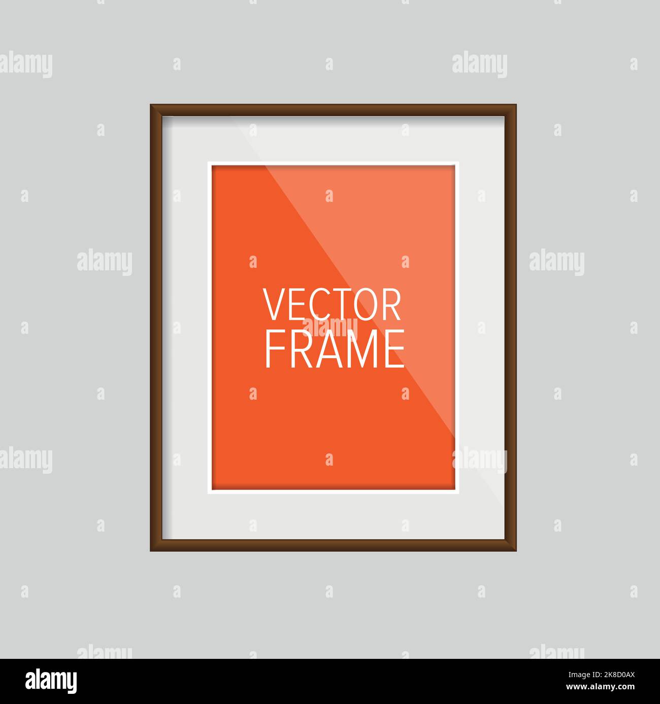 Realistic frame vector Stock Vector Image & Art - Alamy