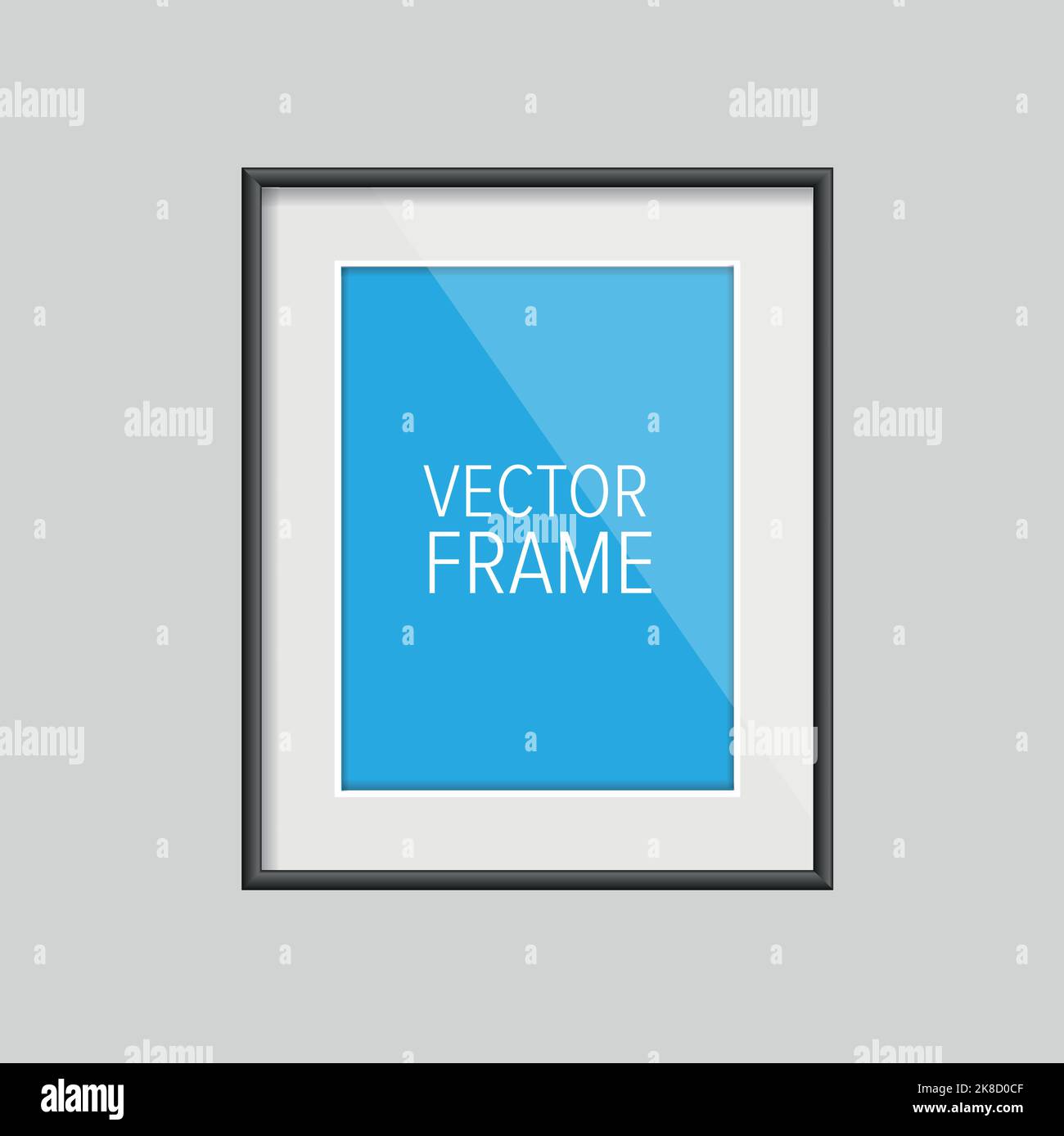 Realistic frame vector Stock Vector Image & Art - Alamy