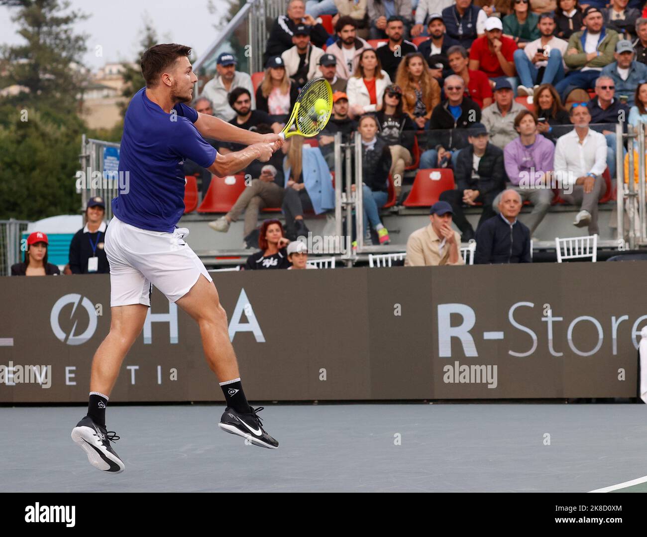 Tennis Club Napoli, Napoli, Italy, October 22, 2022, Miomir Kecmanovic ...