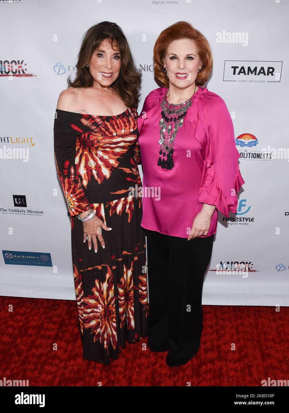 October 21, 2022, Santa Monica, California, USA: Kate Linder and Kat ...