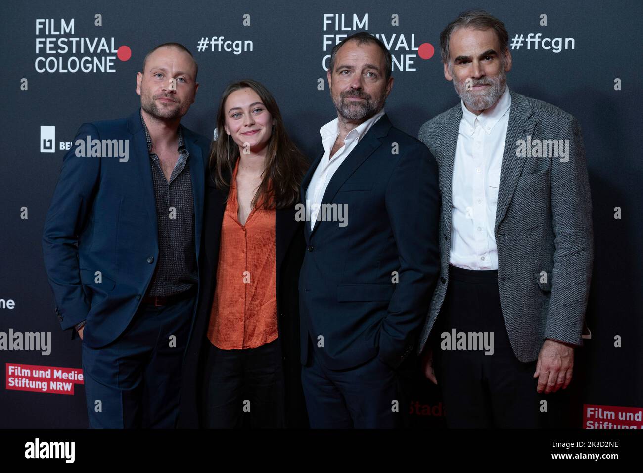 Cologne, Deutschland. 22nd Oct, 2022. from left: Max RIEMELT, actor ...