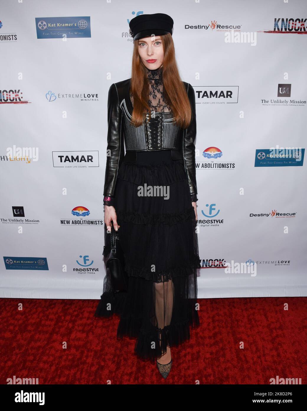 October 21, 2022, Santa Monica, California, USA: Sara Stamford attends ...