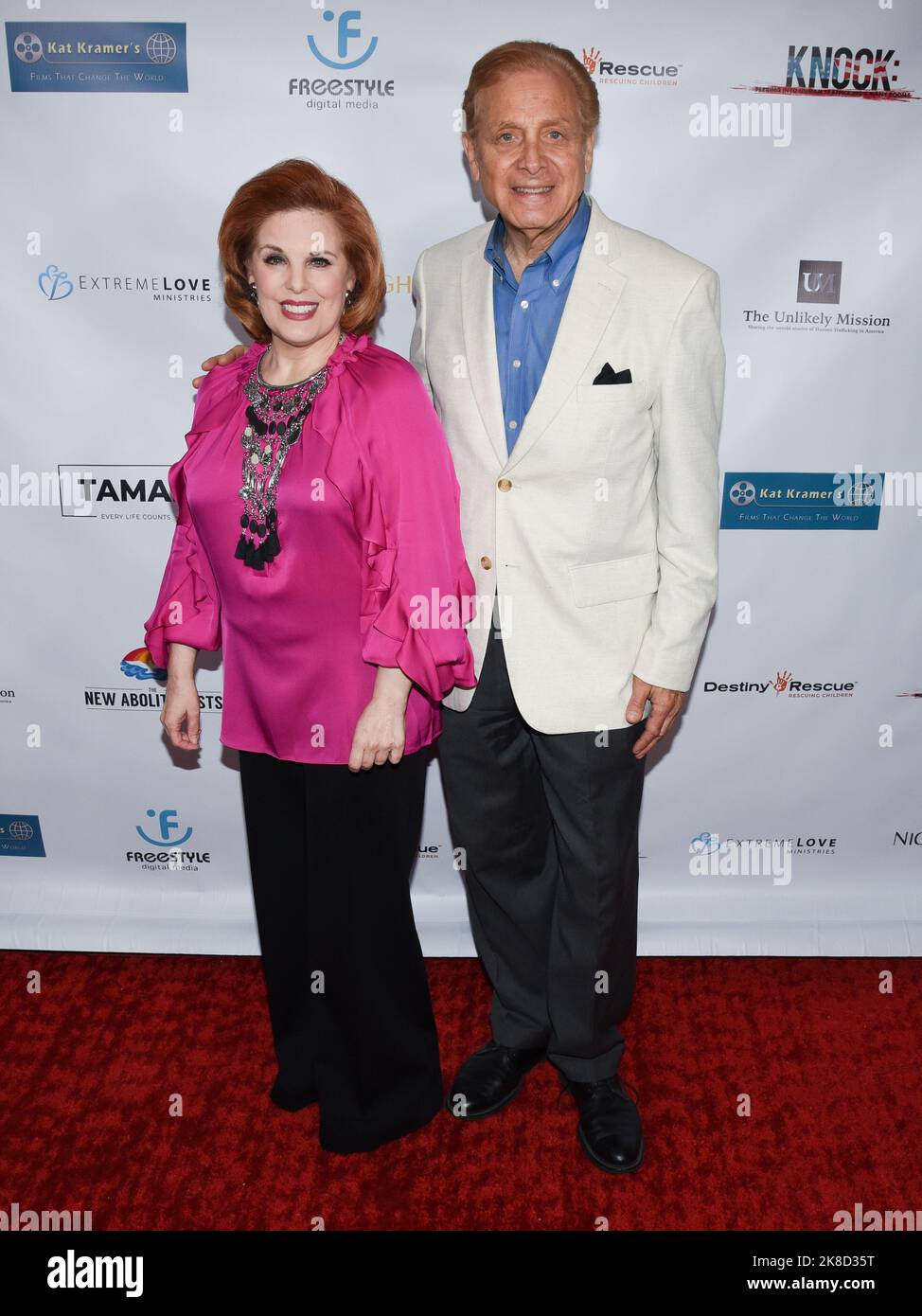 October 21, 2022, Santa Monica, California, USA: Kat Kramer and Gary ...