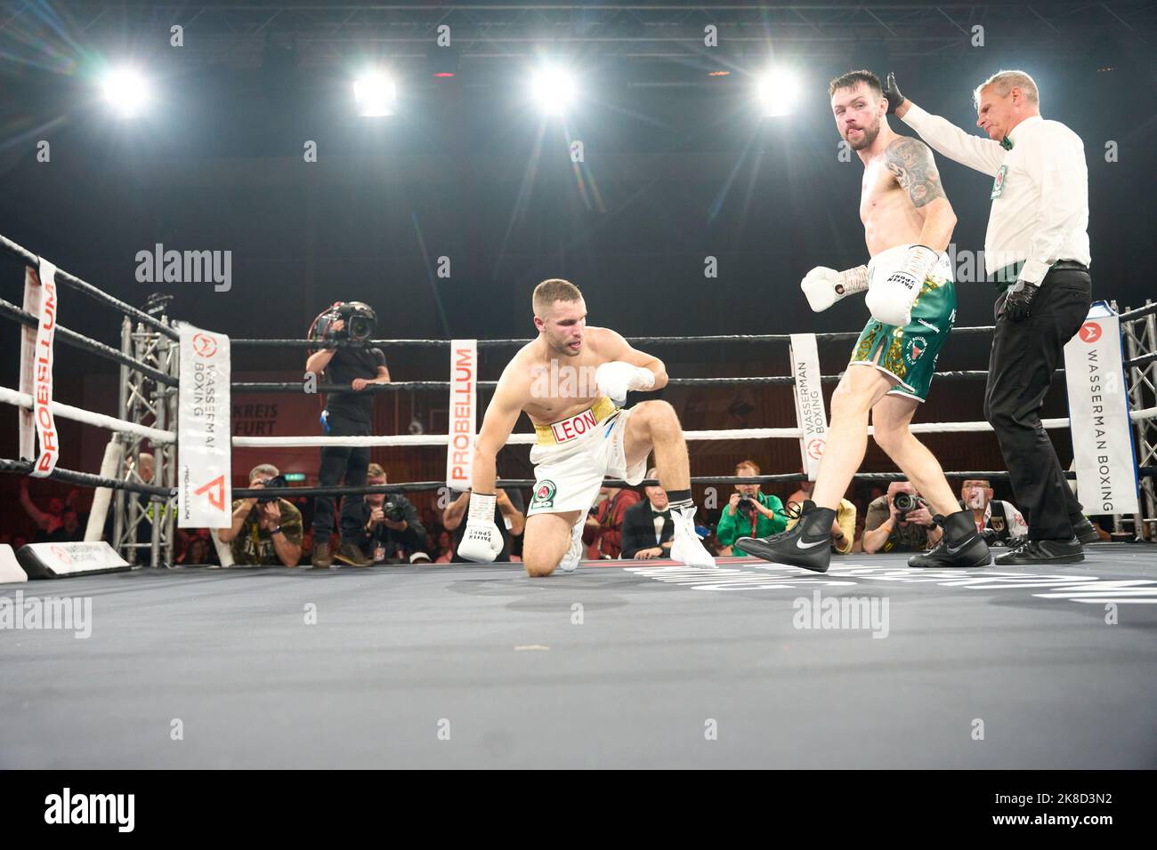 22 October 2022, Hesse, Frankfurt/M.: IBO World Light Heavyweight ...