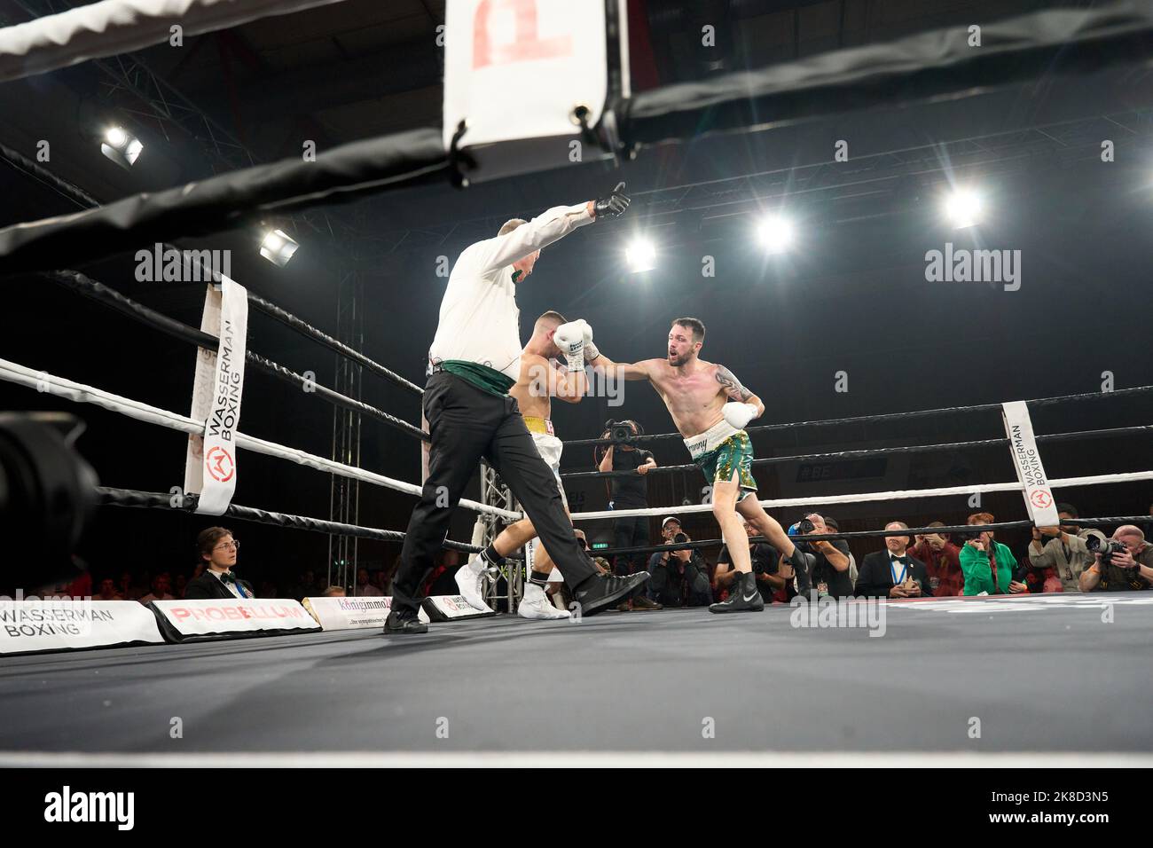 22 October 2022, Hesse, Frankfurt/M.: IBO World Light Heavyweight ...