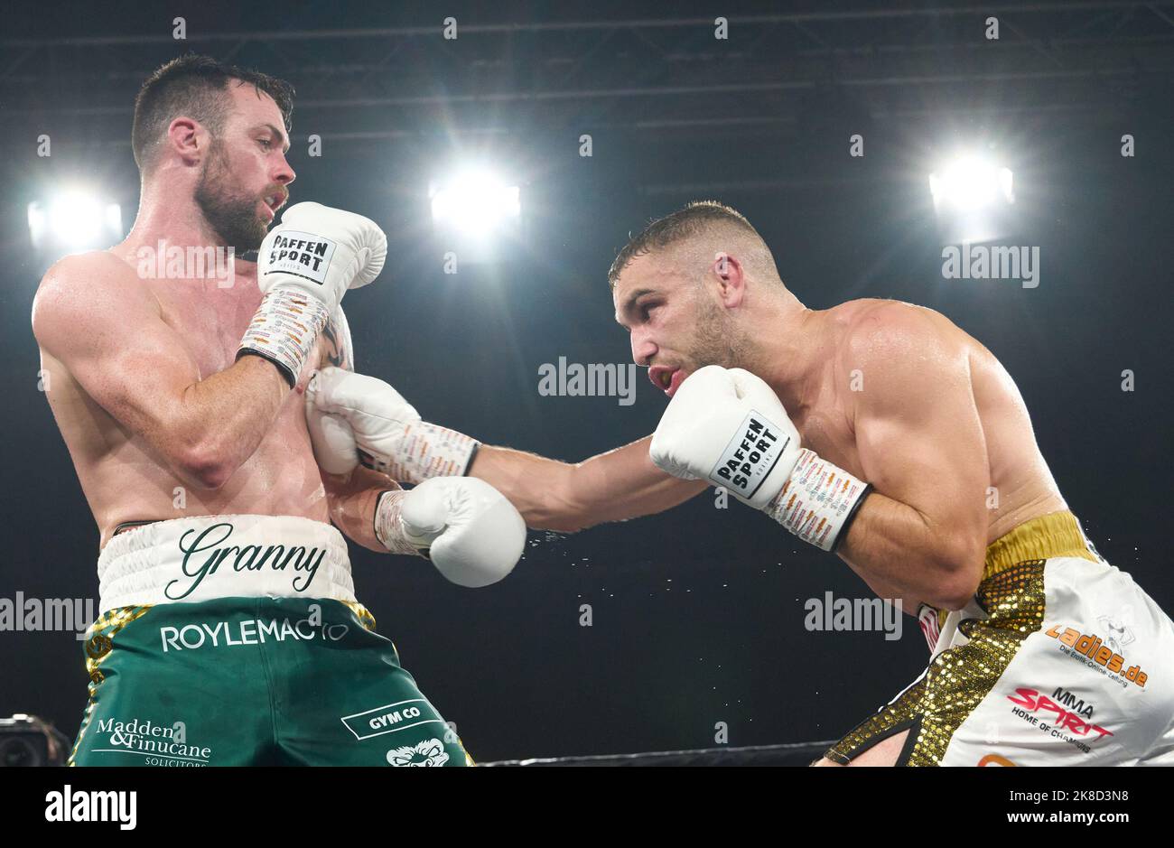 22 October 2022, Hesse, Frankfurt/M.: IBO World Light Heavyweight ...