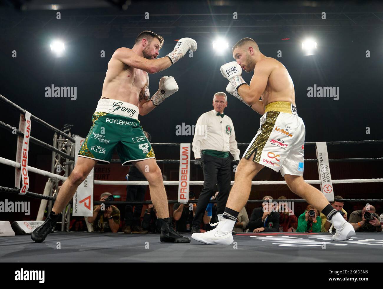 22 October 2022, Hesse, Frankfurt/M.: IBO World Light Heavyweight ...