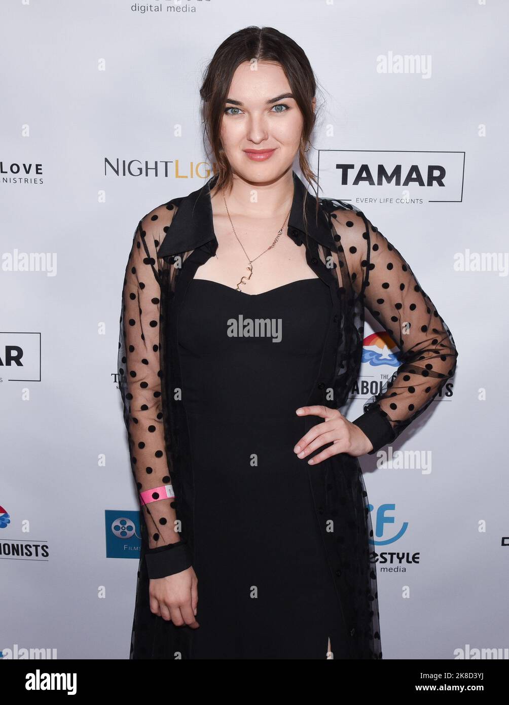 October 21, 2022, Santa Monica, California, USA: Julia Stier attends ...