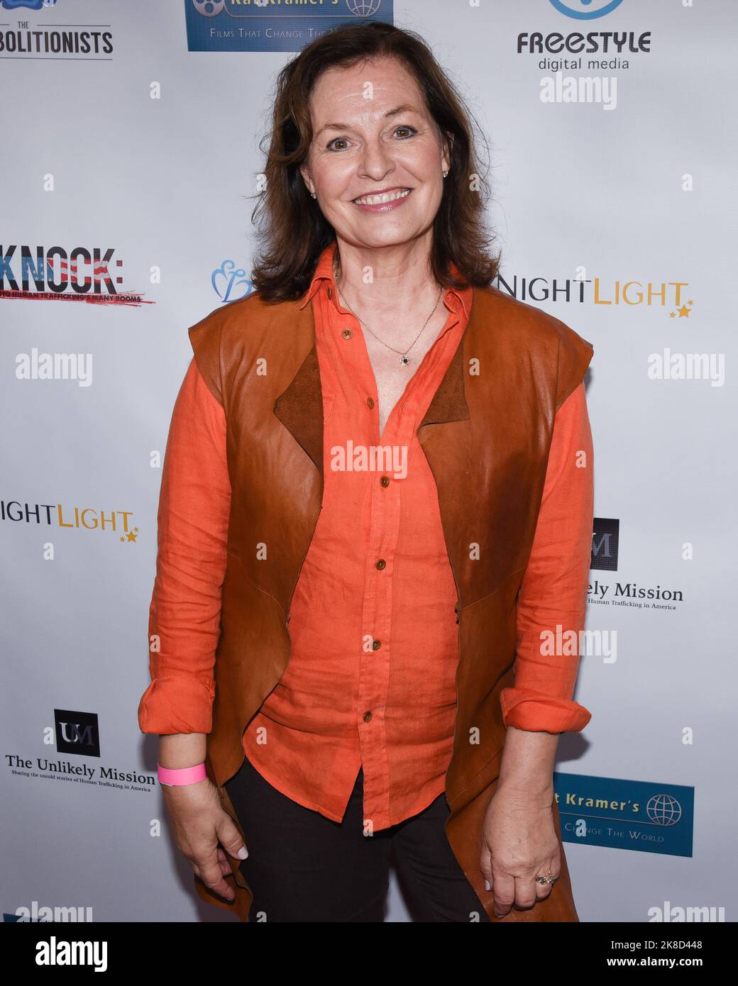 October 21, 2022, Santa Monica, California, USA: Kathleen Cooke attends ...