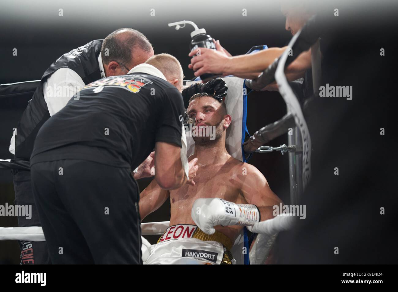 22 October 2022, Hesse, Frankfurt/M.: IBO World Light Heavyweight ...