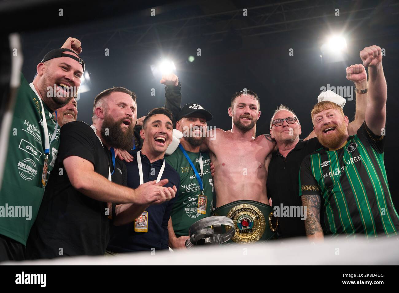 22 October 2022, Hesse, Frankfurt/M.: IBO World Light Heavyweight ...