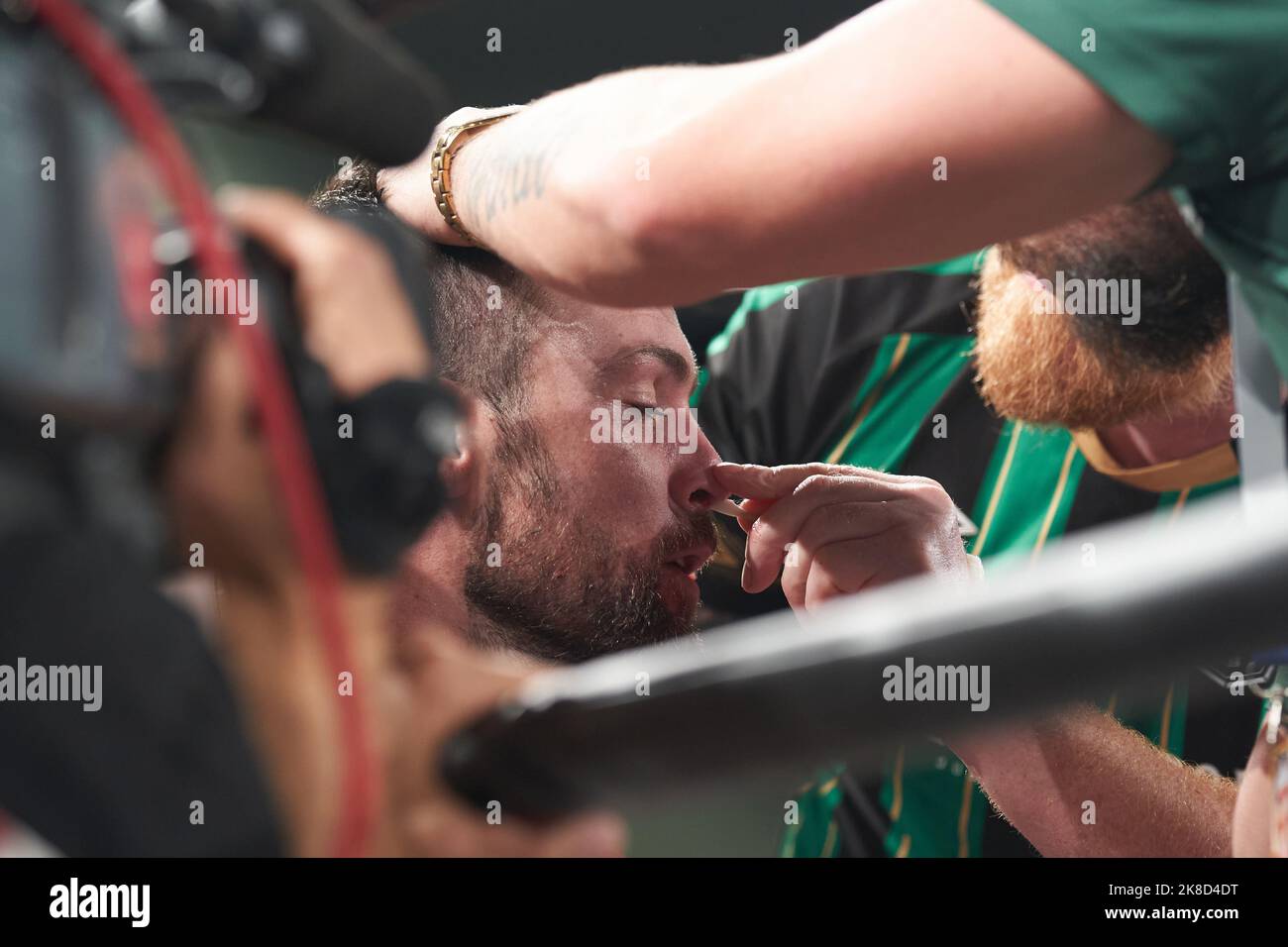 22 October 2022, Hesse, Frankfurt/M.: IBO World Light Heavyweight ...