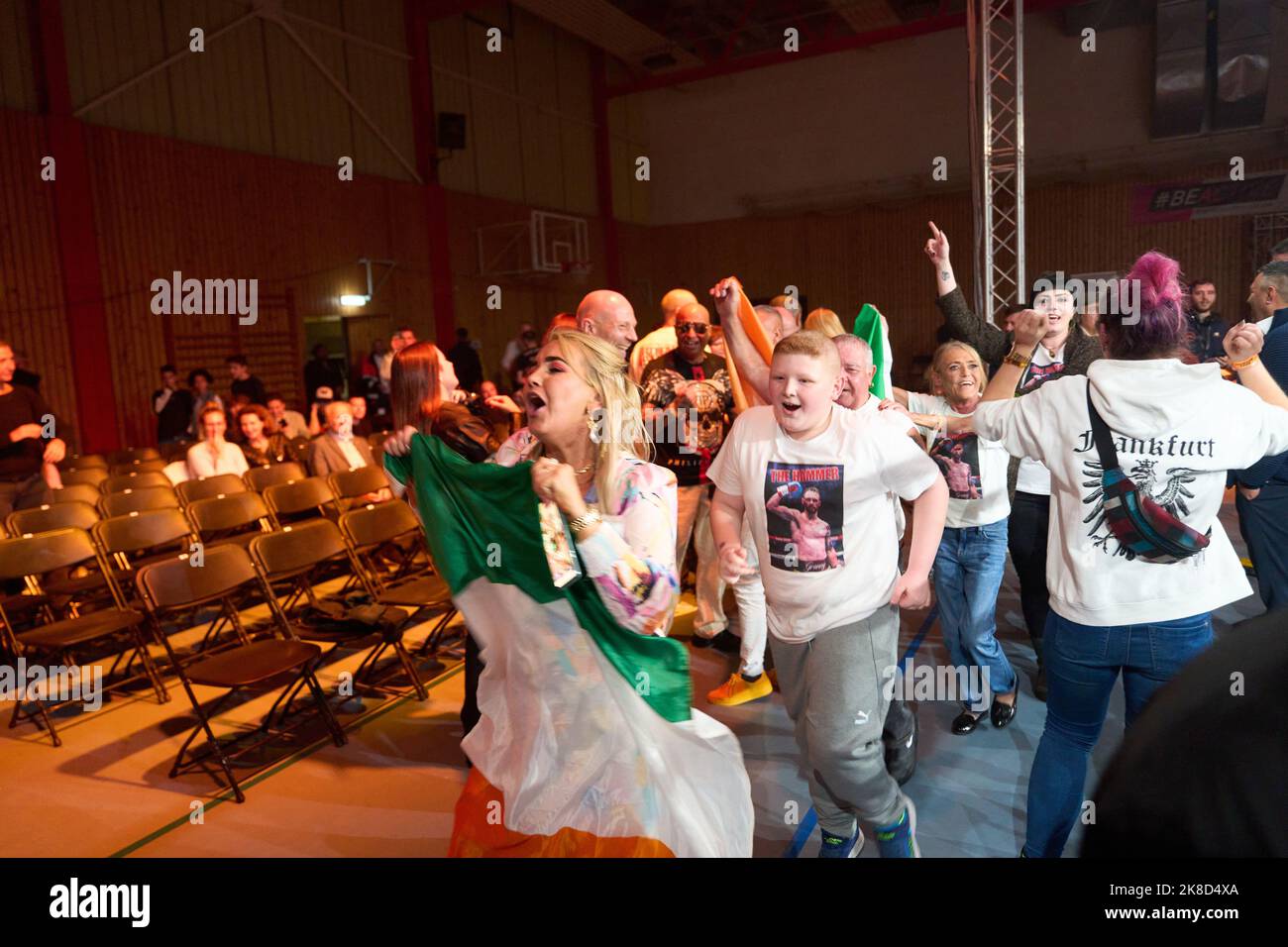 22 October 2022, Hesse, Frankfurt/M.: IBO World Light Heavyweight ...