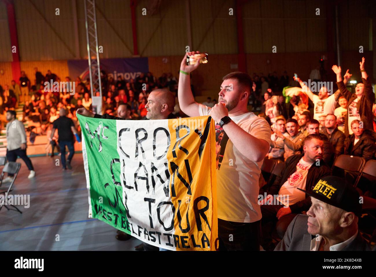 22 October 2022, Hesse, Frankfurt/M.: IBO World Light Heavyweight ...