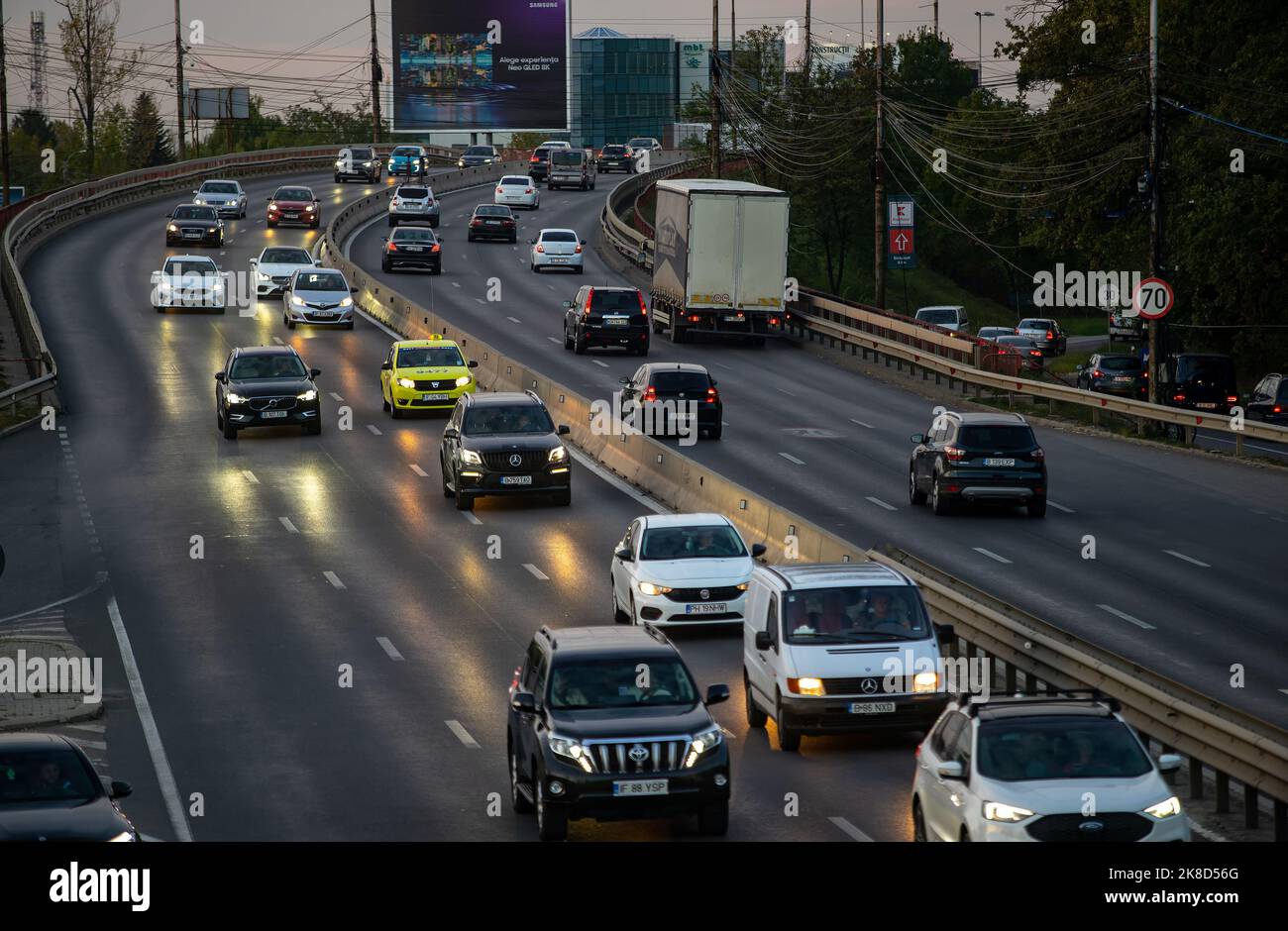 Bucharest ploiesti road hi-res stock photography and images - Alamy