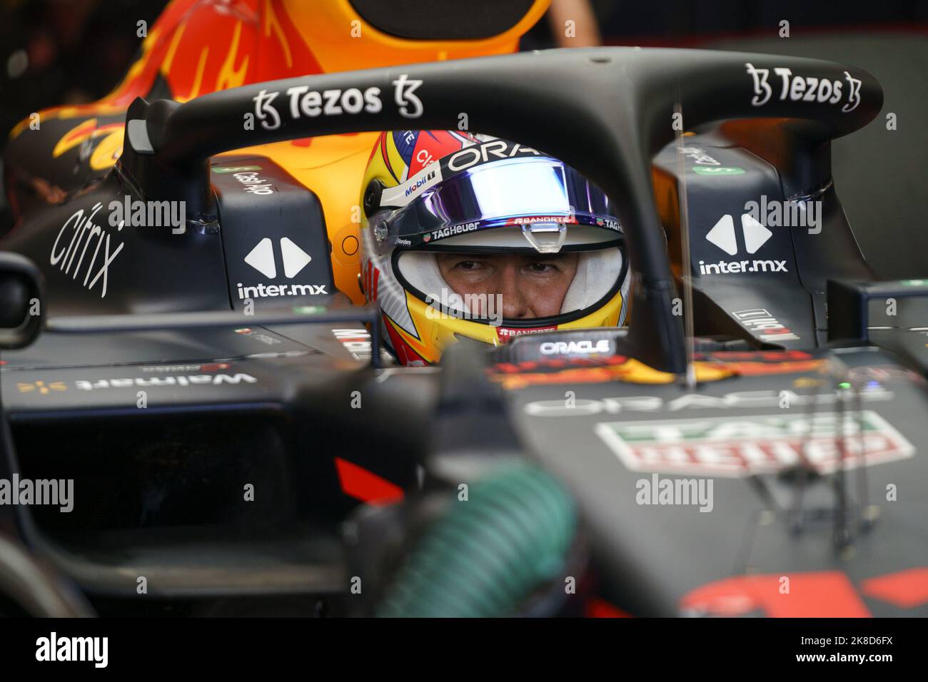 Austin, United States. 22nd Oct, 2022. Mexican Formula One driver ...