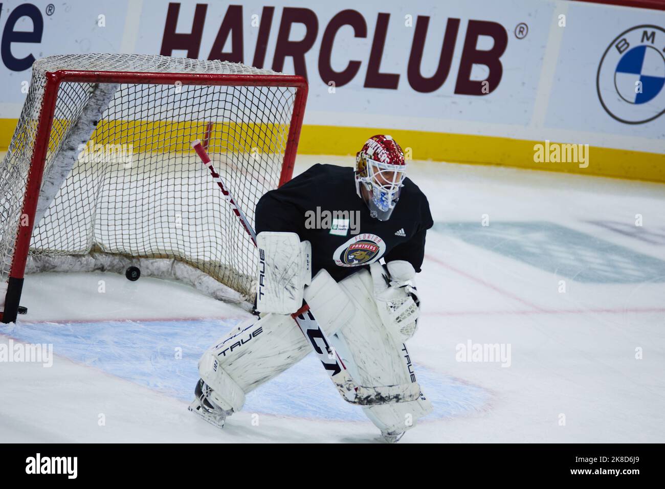 Florida Panthers NHL team open new season 2022-23 during home training ...