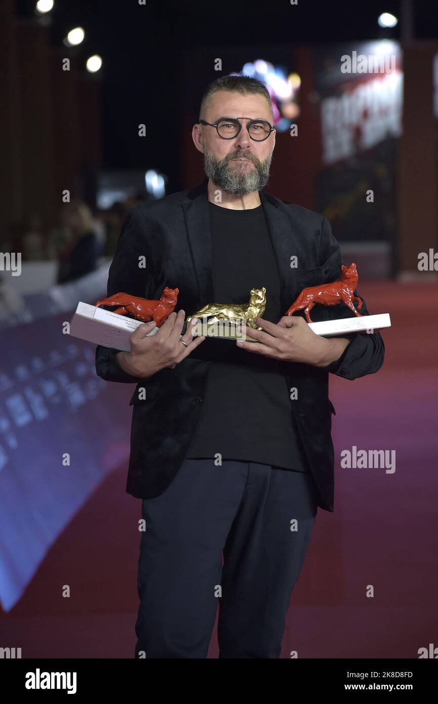 Rome, Italy. 22nd Oct, 2022. Viesturs Kairiss attends the red carpet ...