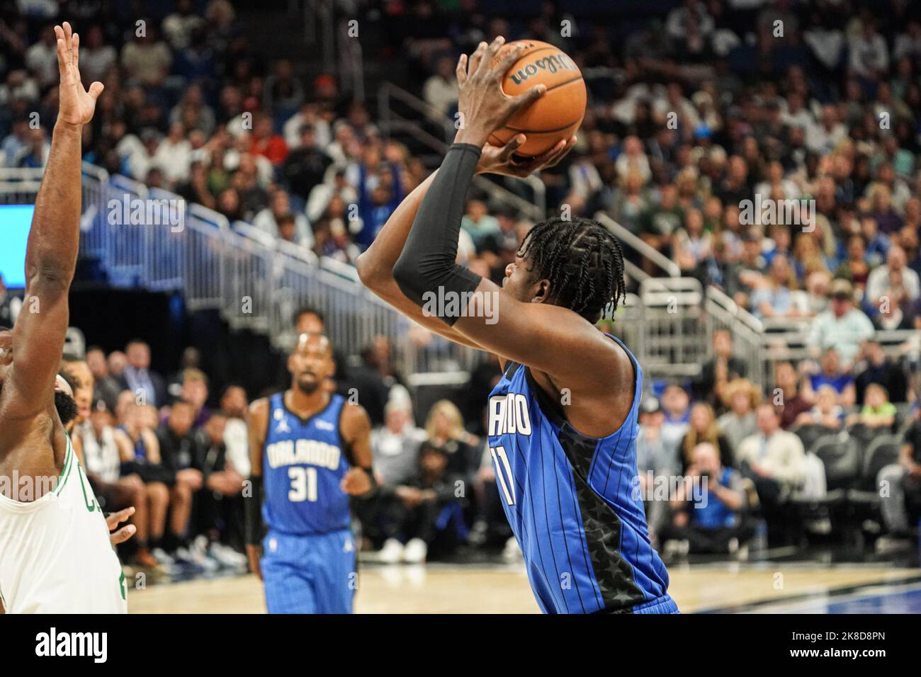 Orlando, Florida, USA, October 22, 2022, Orlando Magic Center Mo Bamba ...