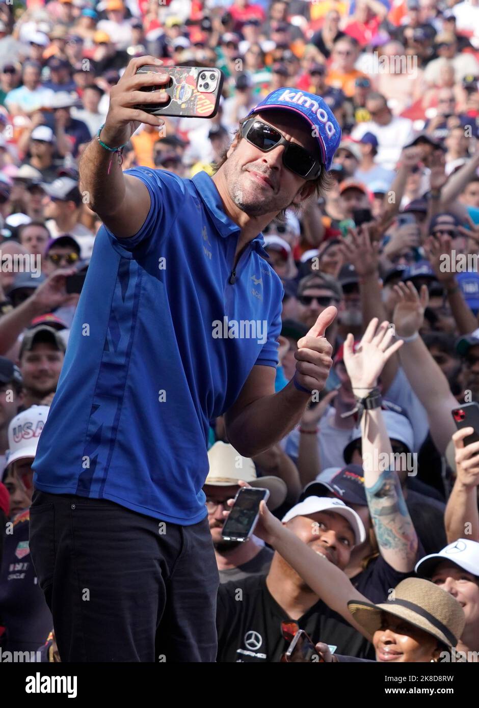 Austin, Texas, USA. 21st Oct, 2022. Oct. 22 2022: Fernando Alonso #14 ...