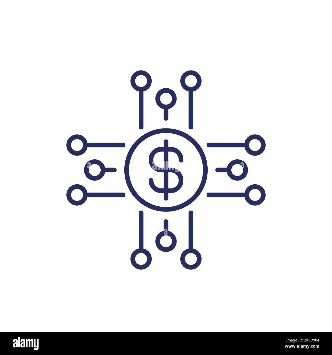 Money source Stock Vector Images - Alamy