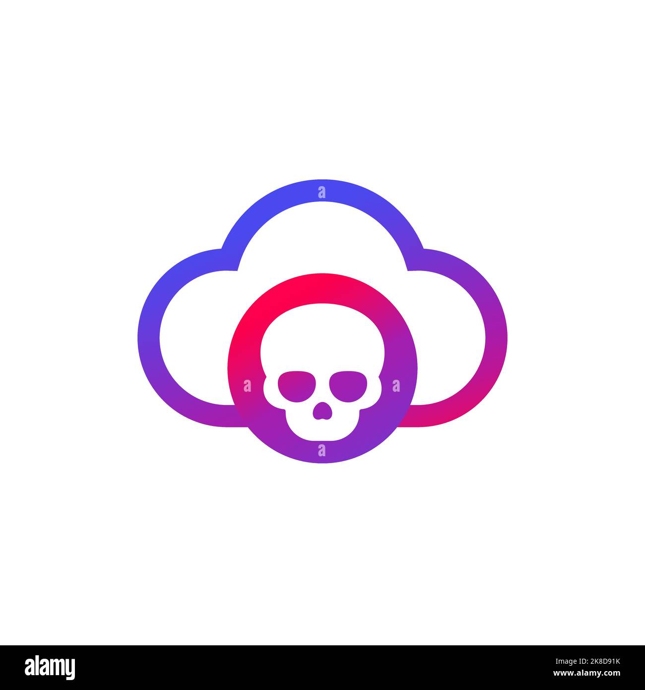 malware in cloud vector icon Stock Vector Image & Art - Alamy