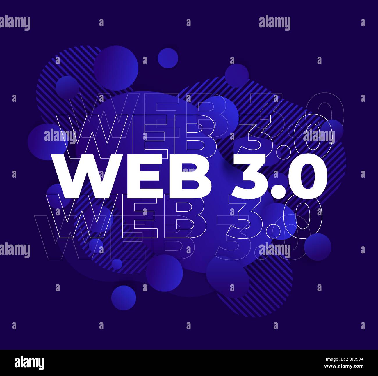 Web 3.0 or Web3 internet, vector illustration Stock Vector Image & Art ...