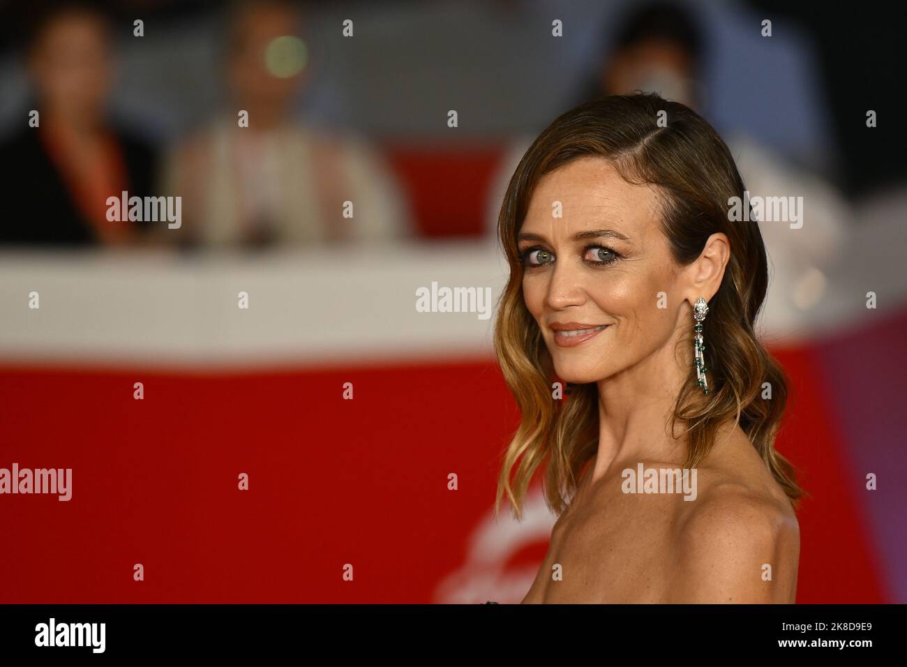 Rome, Italy - October 22: Francesca Cavallin dress Alberta Ferretti ...