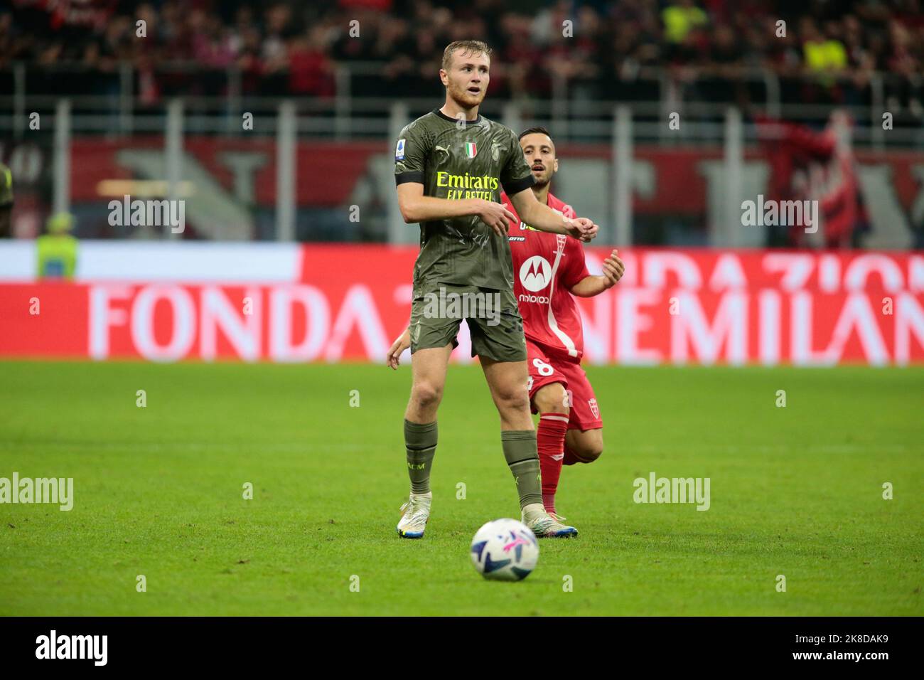 Tommaso Pobega of Ac Milan during the Italian Serie A, football match ...