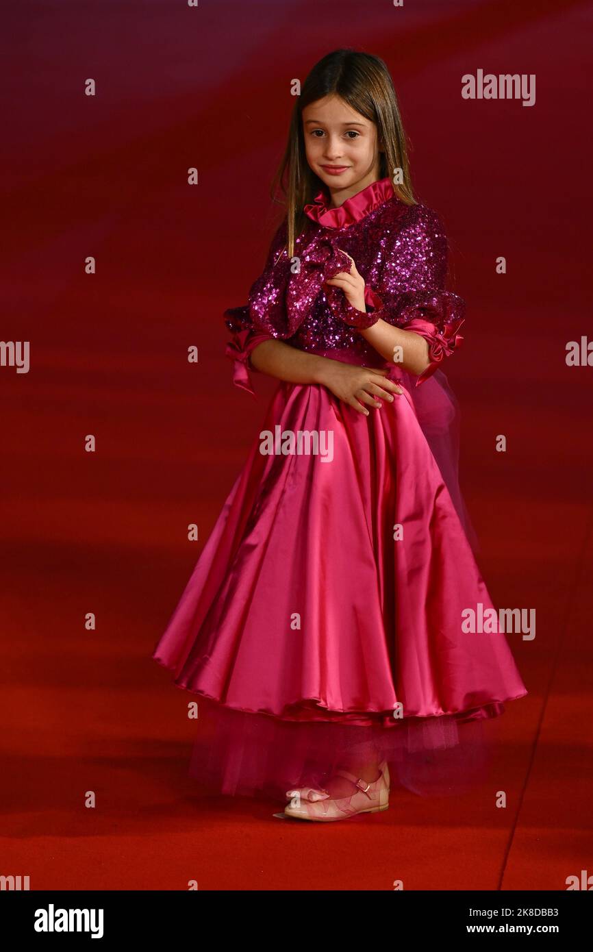 Rome, Italy - October 22: Stella Trotta attends the Red Carpet during ...