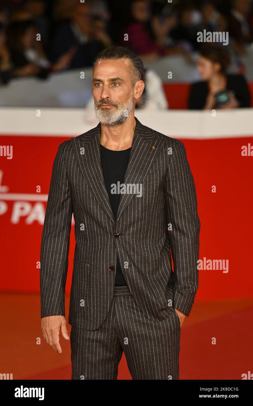 Roma, Italy. 22nd Oct, 2022. Rome, Italy - October 22: Raz Degan ...