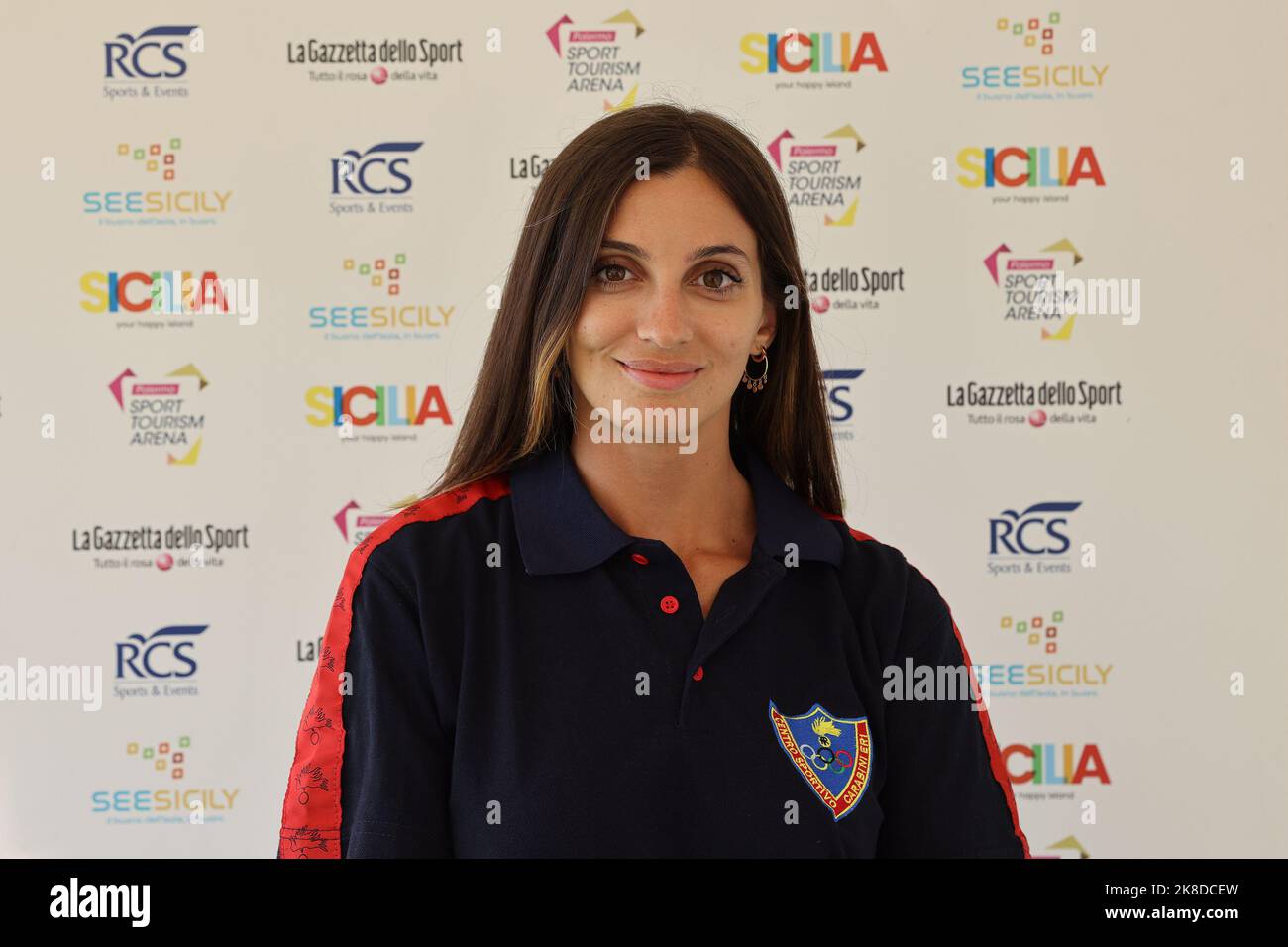 in the photo Rossella Fiamingo at the Foro Italico for the Palermo ...