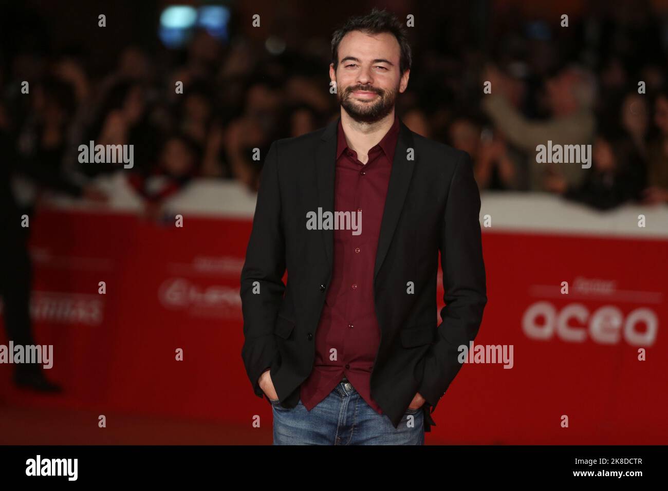 Rome, Italy. 22nd Oct, 2022. Stefano Rapone attends the red carpet of ...