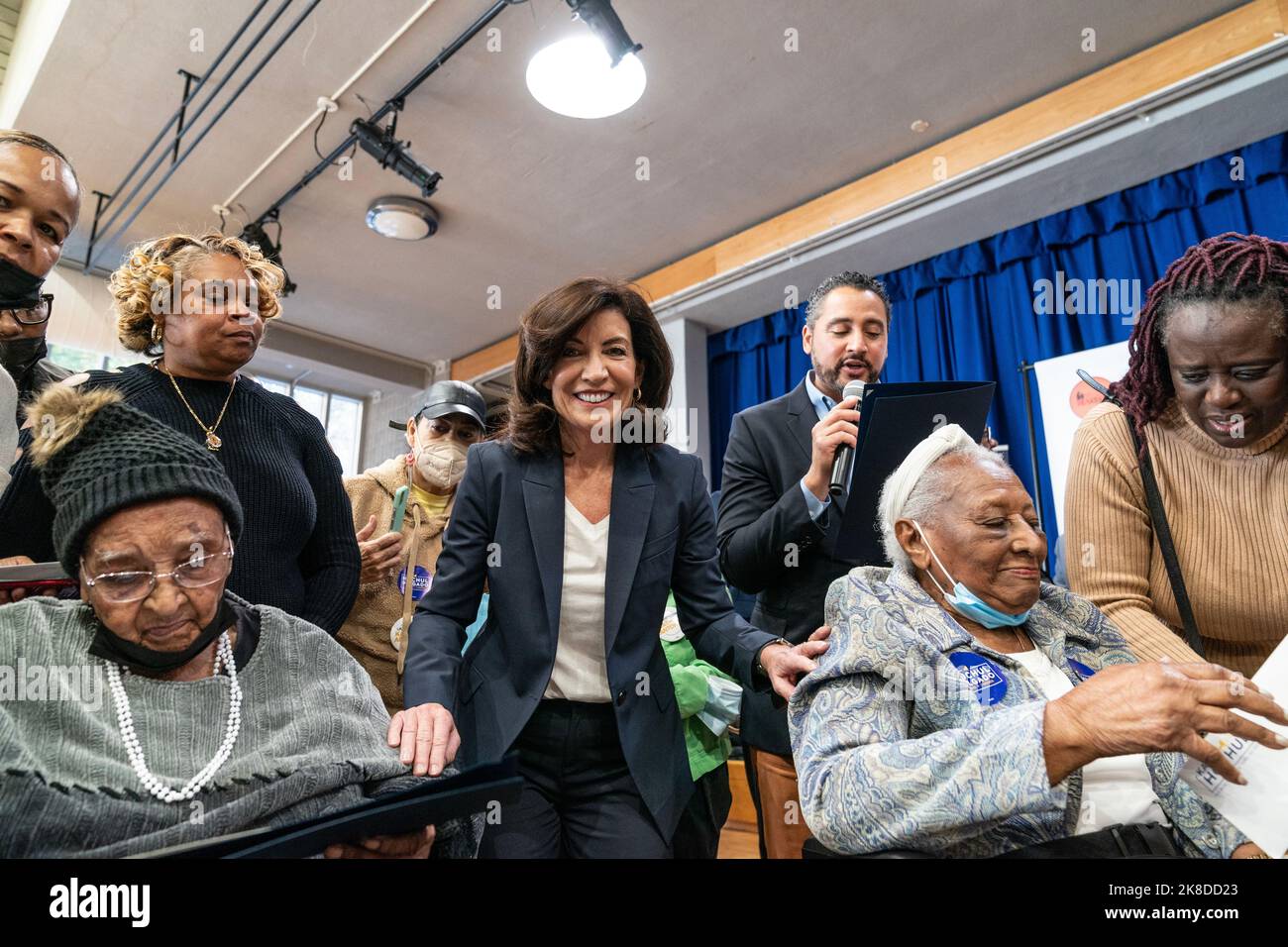 Governor Kathy Hochul With Local Officials And Husband William Hochul