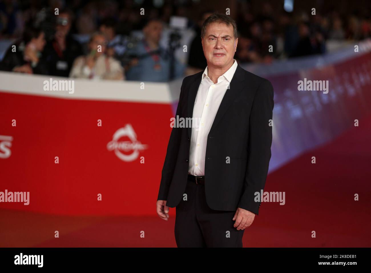 Corrado Guzzanti attends the red carpet of the movie "Sono Lillo" at ...