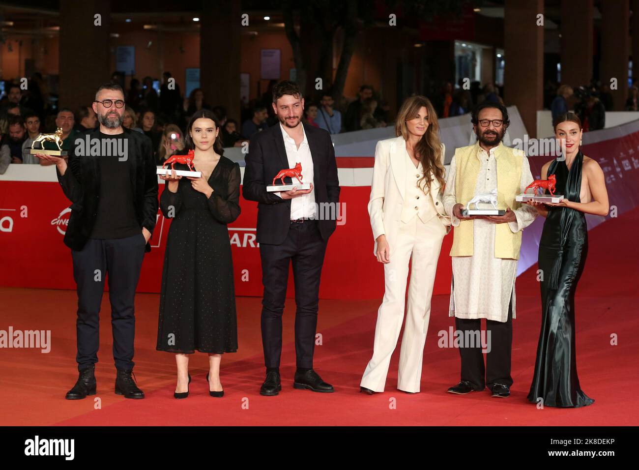 (L-R) Viesturs Kairiss, Lilith Grasmug, Ady Walter, Jemima Khan ...