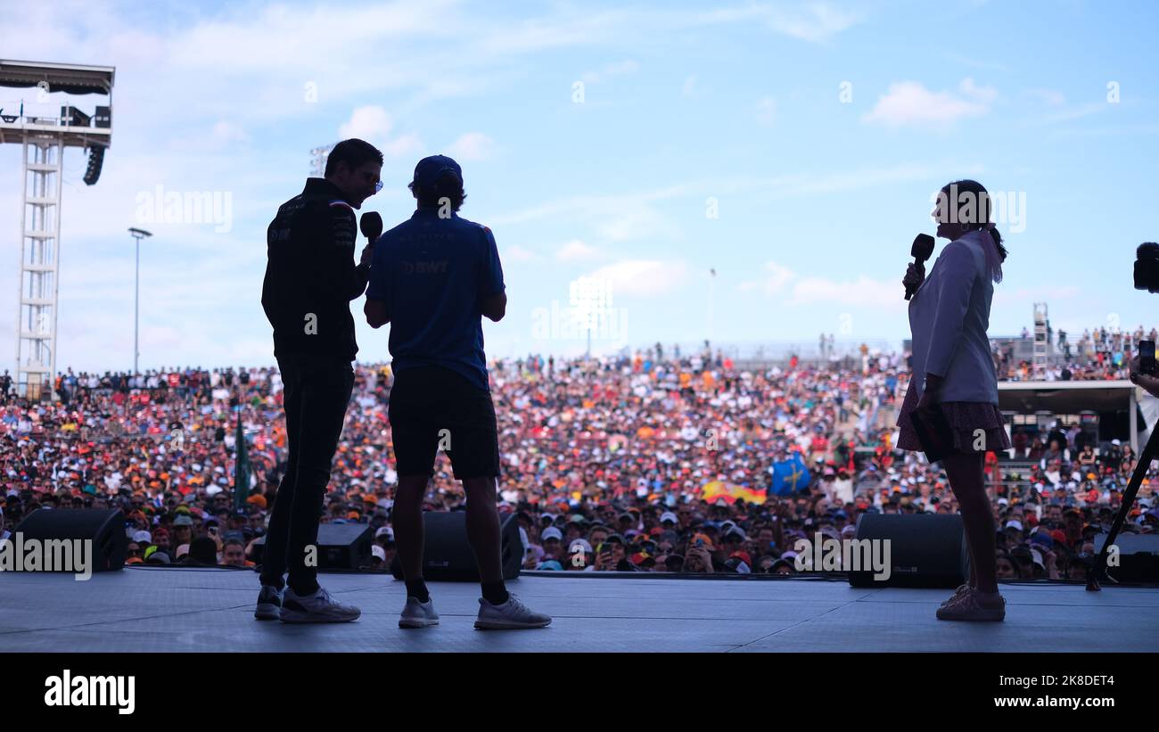 Austin, TX, USA. 21st Oct, 2022. Oct 22, 2022: Esteban Ocon (31 ...