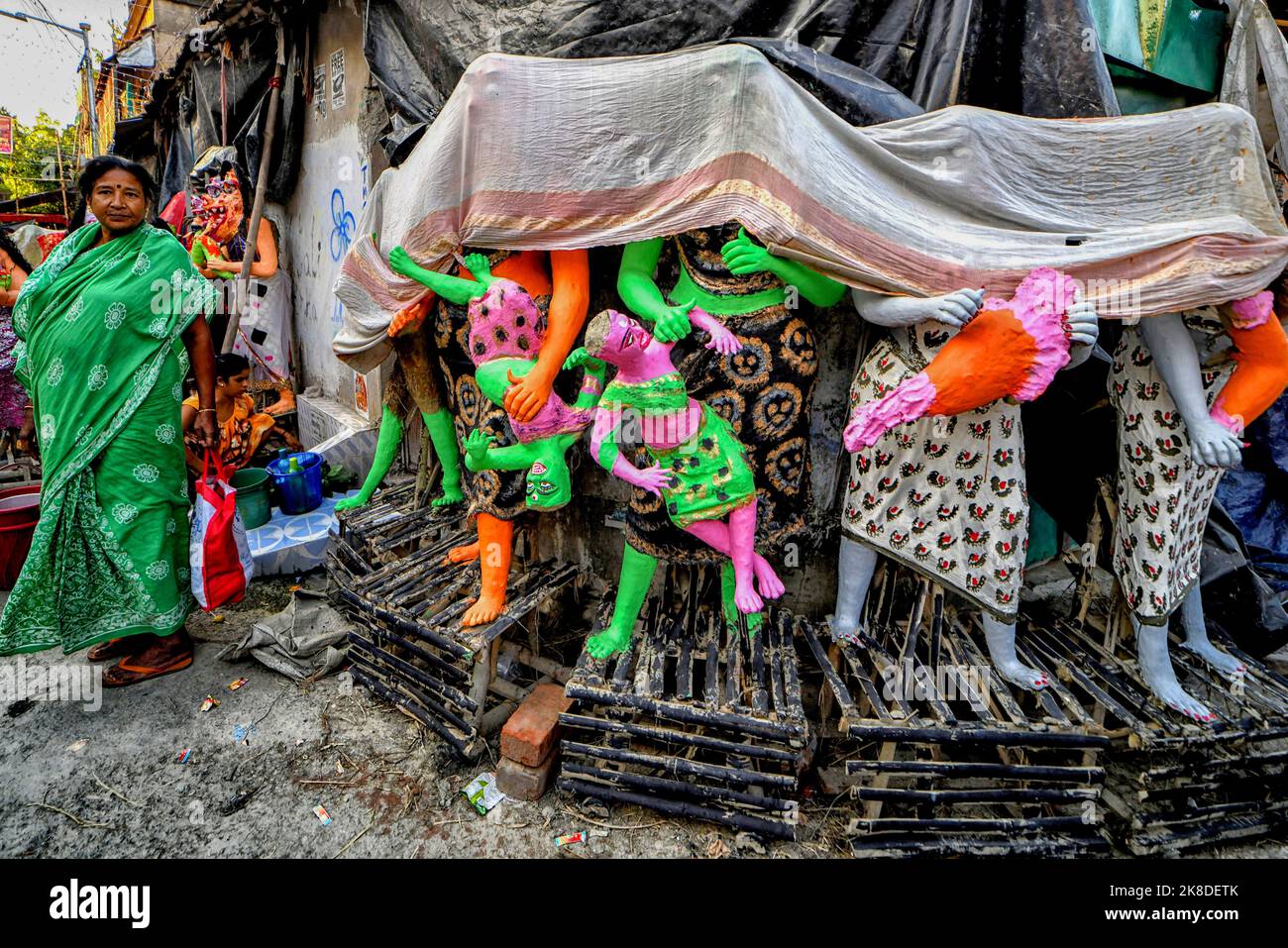 Demon clay sculptures hi-res stock photography and images - Alamy
