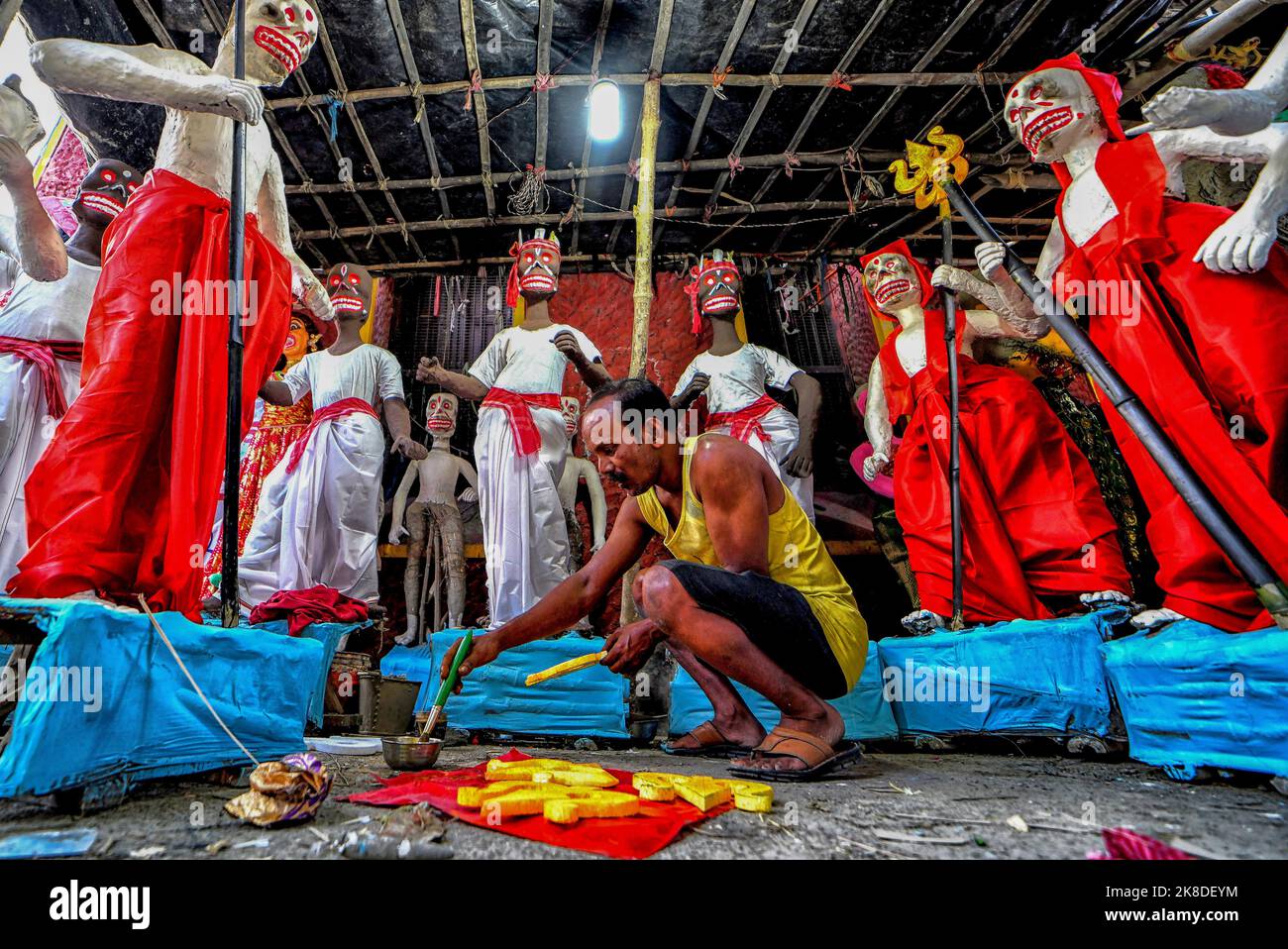Clay demon idols hi-res stock photography and images - Alamy