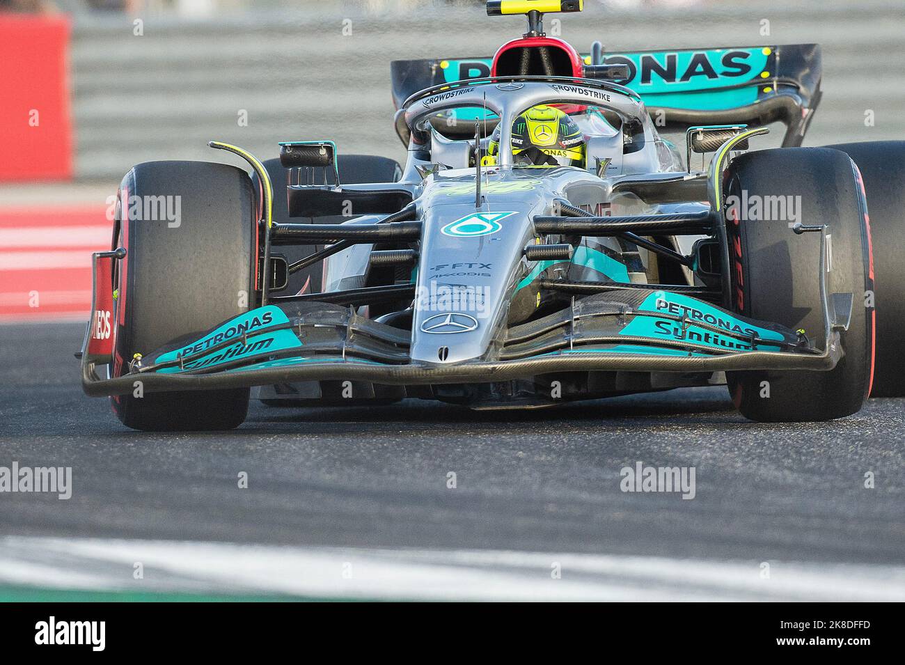 October 22, 2022: Lewis Hamilton #44 with Mercedes AMG Petronas F1 Team ...