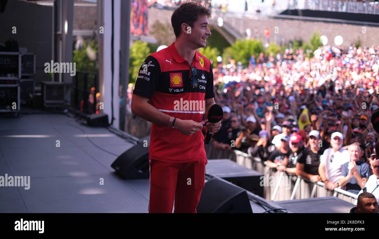 Austin, TX, USA. 21st Oct, 2022. Oct 22, 2022: Charles Leclerc (16 ...