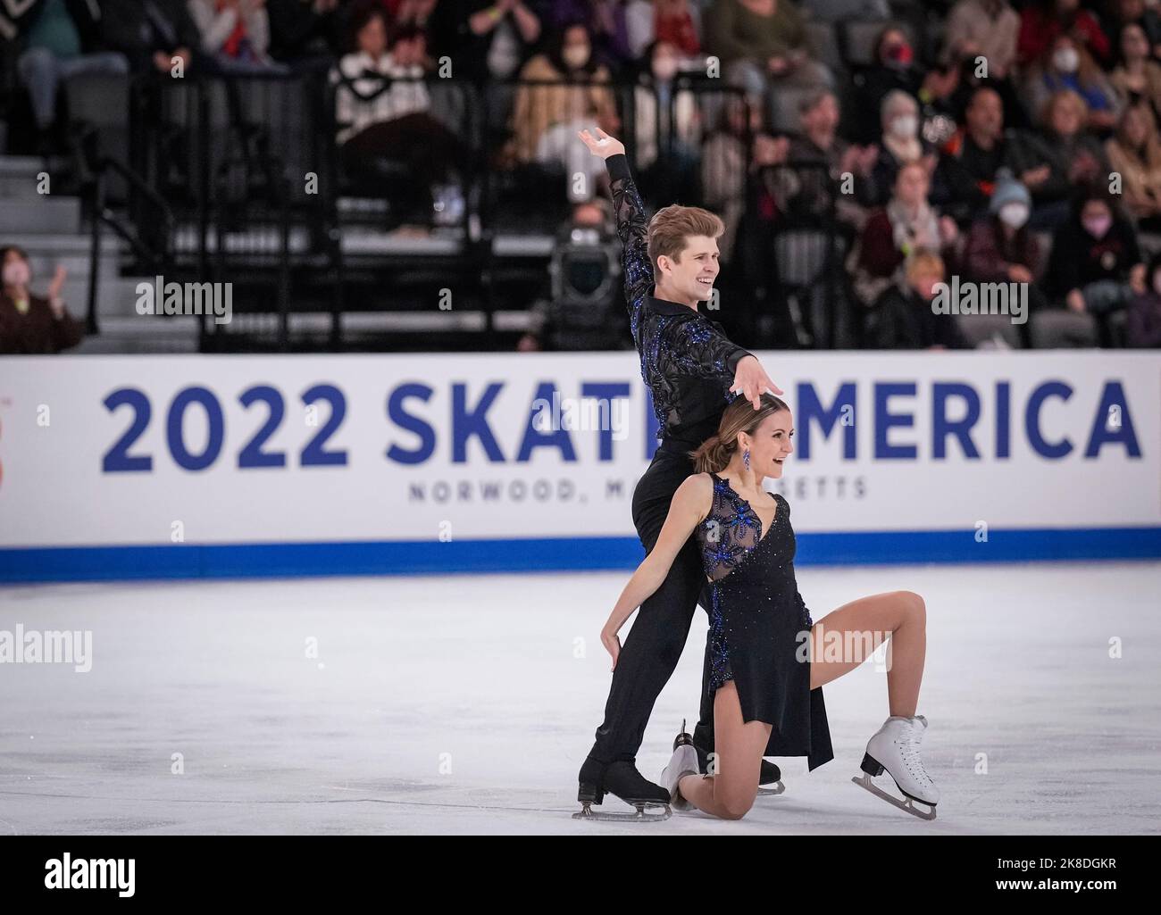 Norwood, Massachusetts, USA. 22nd October, 2022. Carolane Soucisse and ...