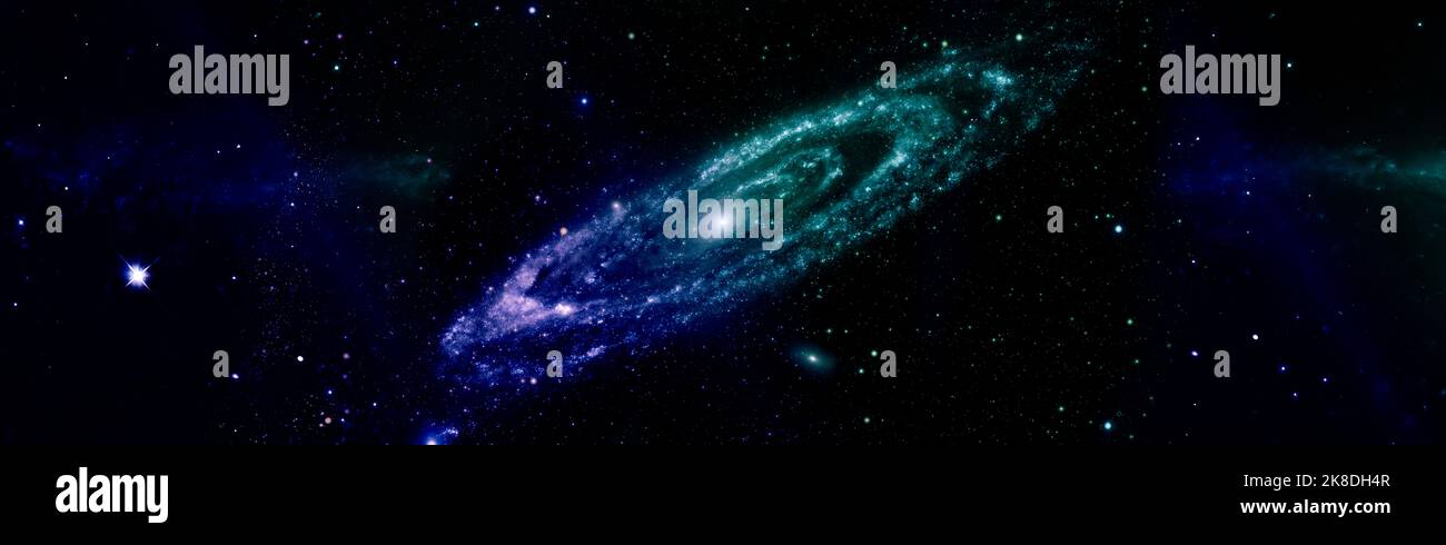 Mystical beautiful space. Unforgettable diverse space background ...