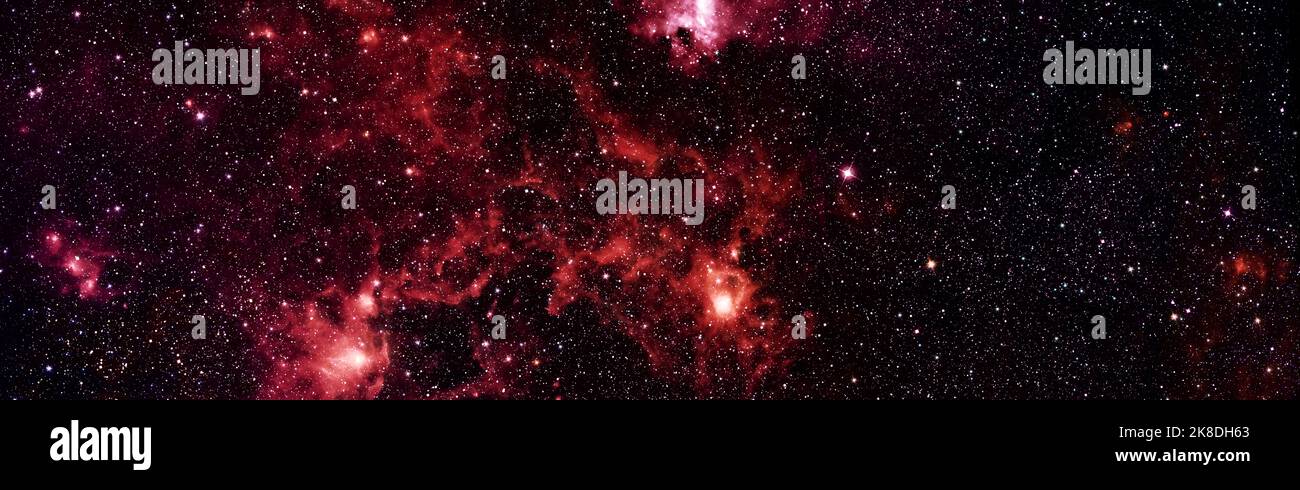 High quality space background. explosion supernova. Bright Star Nebula ...