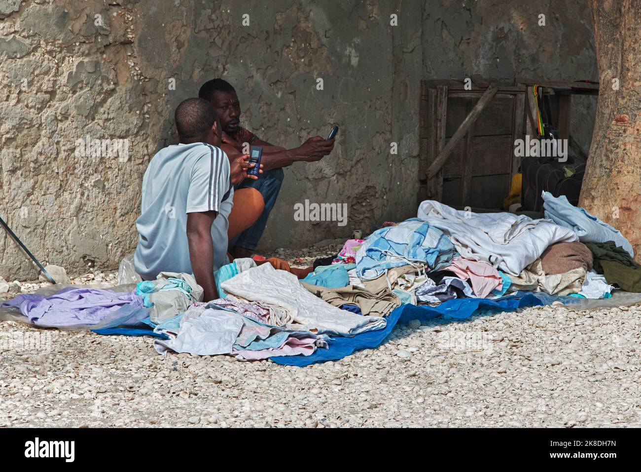 The people in the village on Fadiouth island, Senegal Stock Photo - Alamy