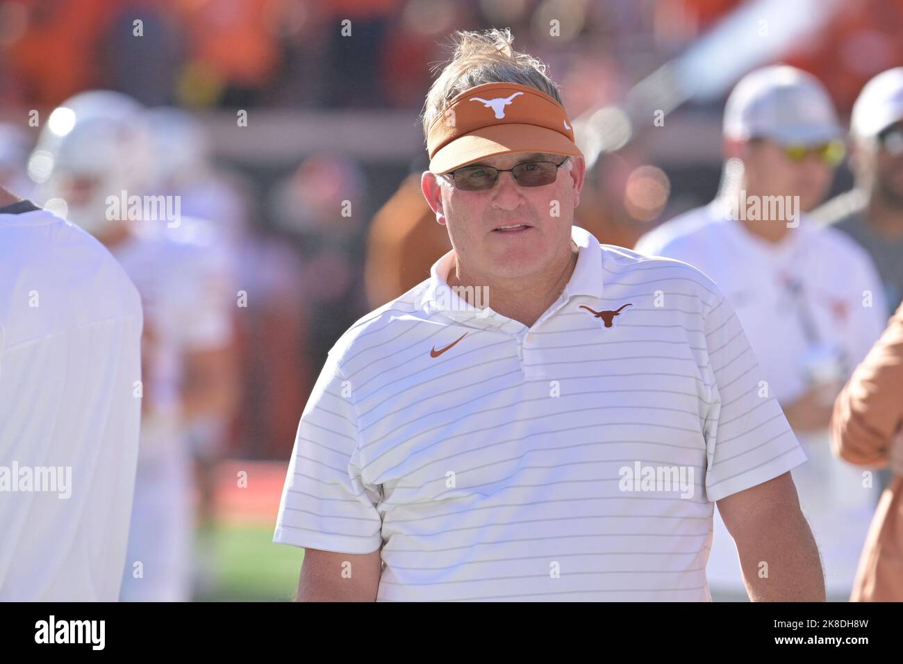Stillwater, OK, USA. 22nd Oct, 2022. Texas Longhorns Coach Gary ...
