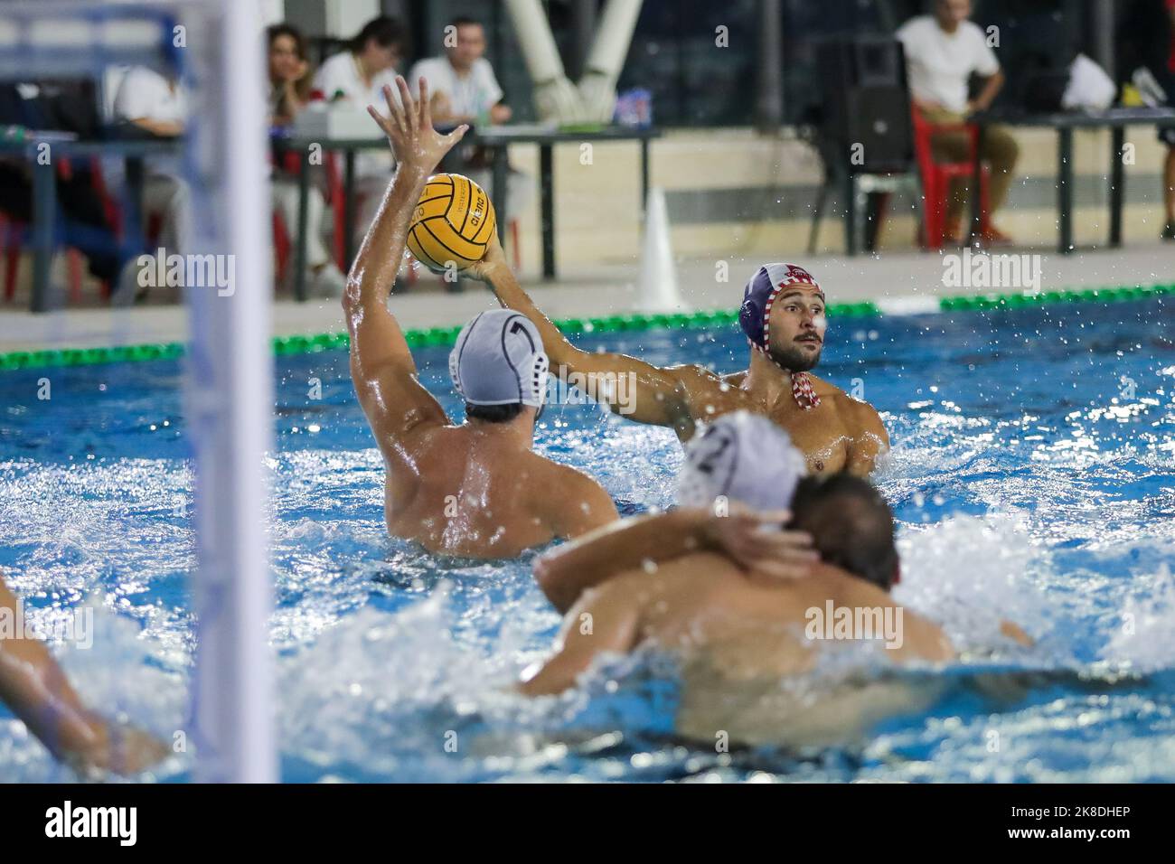 Polo Acquatico Frecciarossa, Rome, Italy, October 22, 2022, Matteo ...