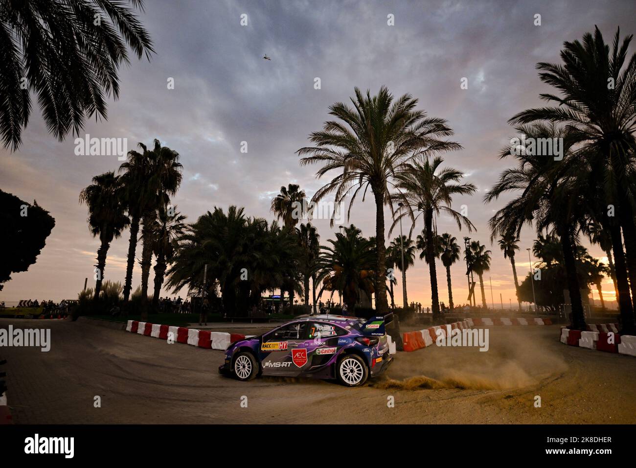 October 22, 2022, Catalunya, Spain: Pierre-Louis LOUBET Vincent LANDAIS ...