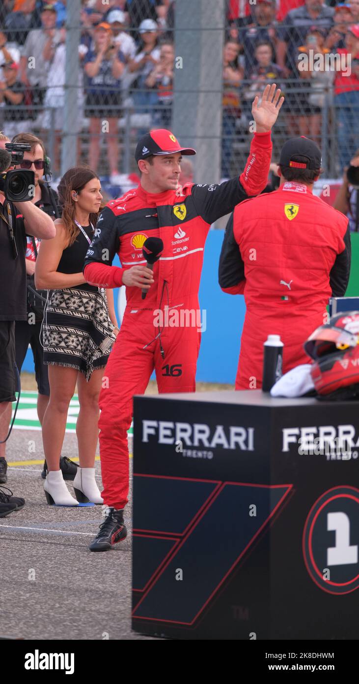 Austin, TX, USA. 22nd Oct, 2022. Oct 22, 2022: Charles Leclerc (16 ...
